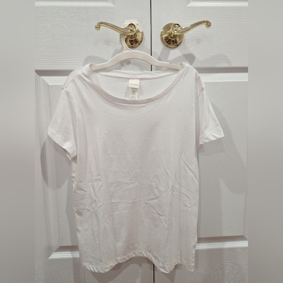 H&M | Tops | Basic White Soft H M Basics Tee New Without Tags Size S | Poshmark